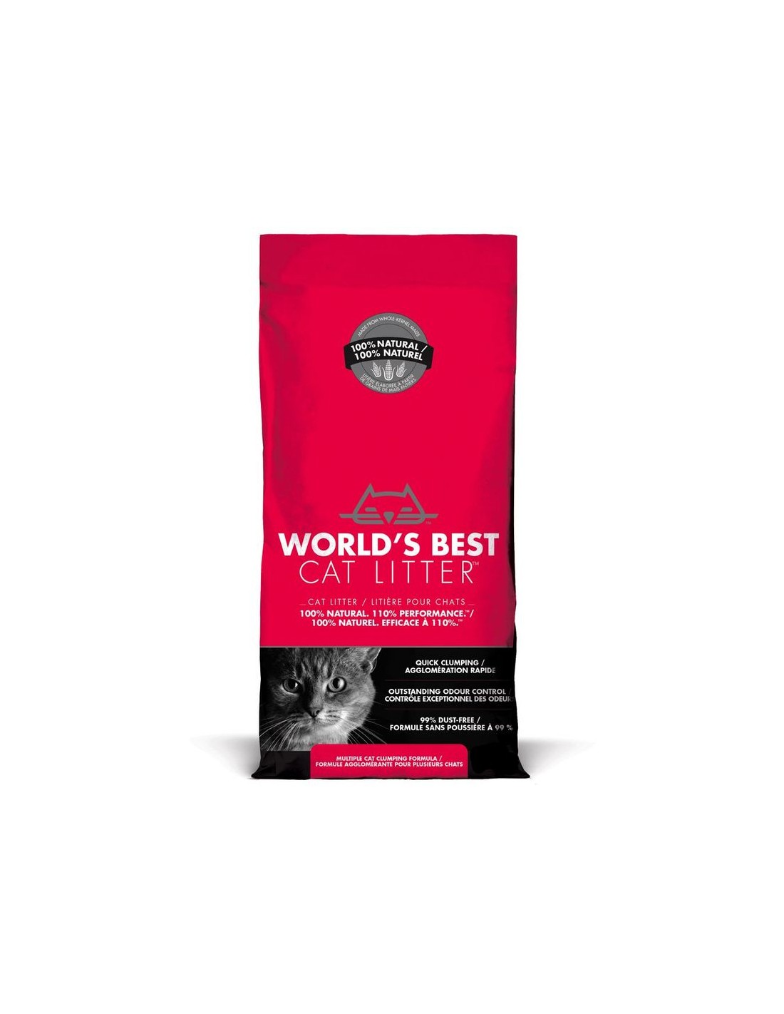 ARENA AGLOMERANTE WORLD`S BEST CAT LITTER VARIOS GATOS