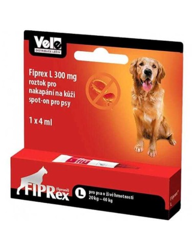 PIPETA FIPREX PERROS GRANDES (20 - 40 KG)
