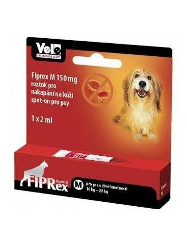 PIPETA FIPREX PERROS MEDIANOS (10 - 20 KG)