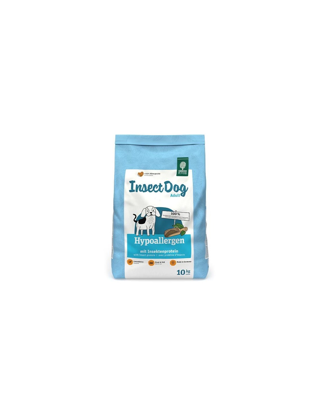GREEN PETFOOD INSECTDOG HIPOALERGÉNICO PIENSO DE INSECTOS PARA PERROS