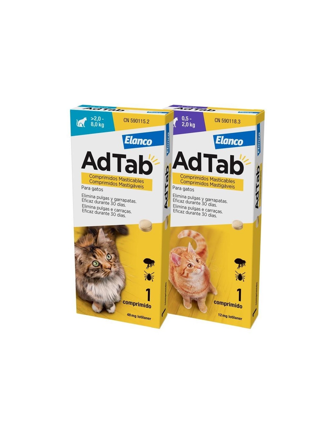 ELANCO ADTAB ANTIPARASITARIO EN COMPRIMIDO PARA PERROS