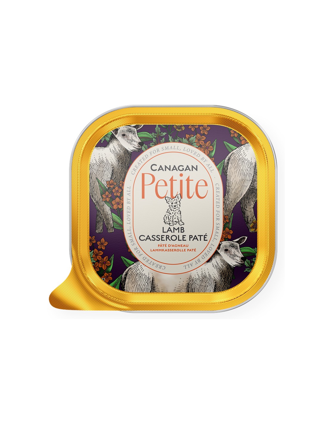 CANAGAN PETITE CAZUELA DE CORDERO PATÉ PARA PERROS PEQUEÑOS - 100 GR