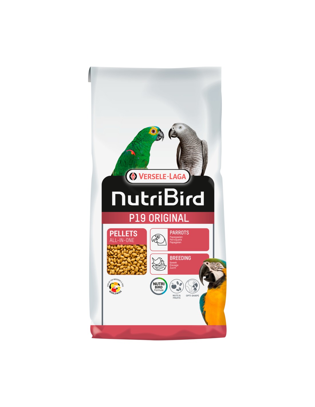 NUTRIBIRD LOROS P19 ORIGINAL - 10 KG